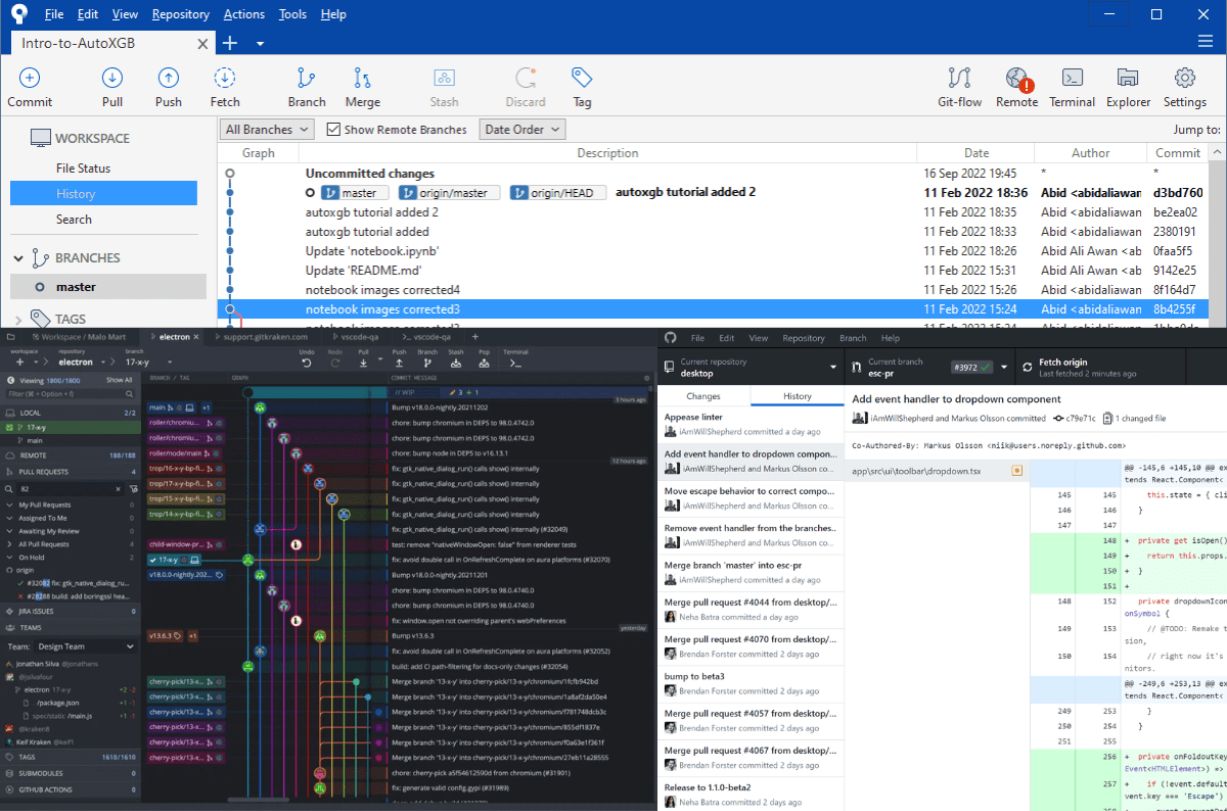 Aplikasi Git Client Berbasis GUI Terbaik untuk Developer